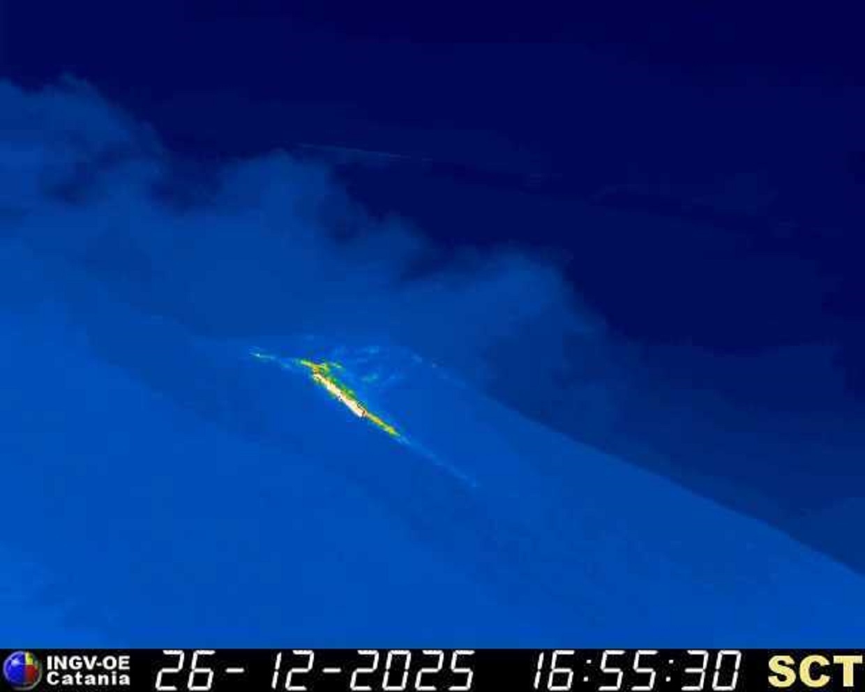 A Stromboli continua l'attività vulcanica: flusso lavico nella parte ...