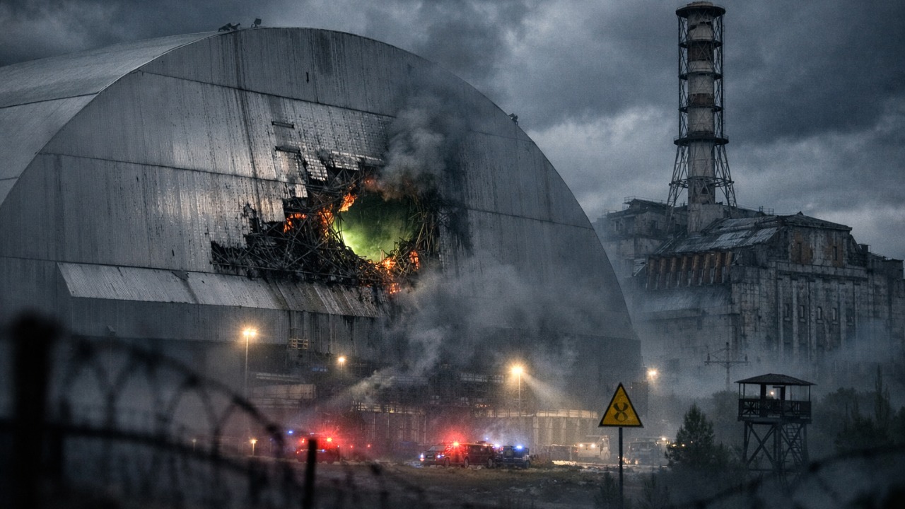 The director of the Chernobyl nuclear power plant has revealed that ...