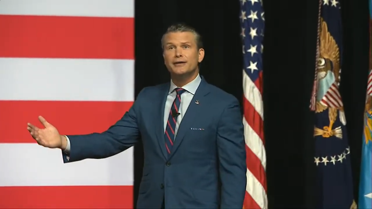 'Shame on us': Whiskey Pete Hegseth tries to act tough, declares an end ...