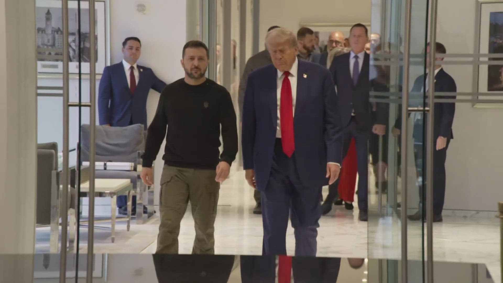 Trump and Zelensky to meet Sunday, try to close out peace plan