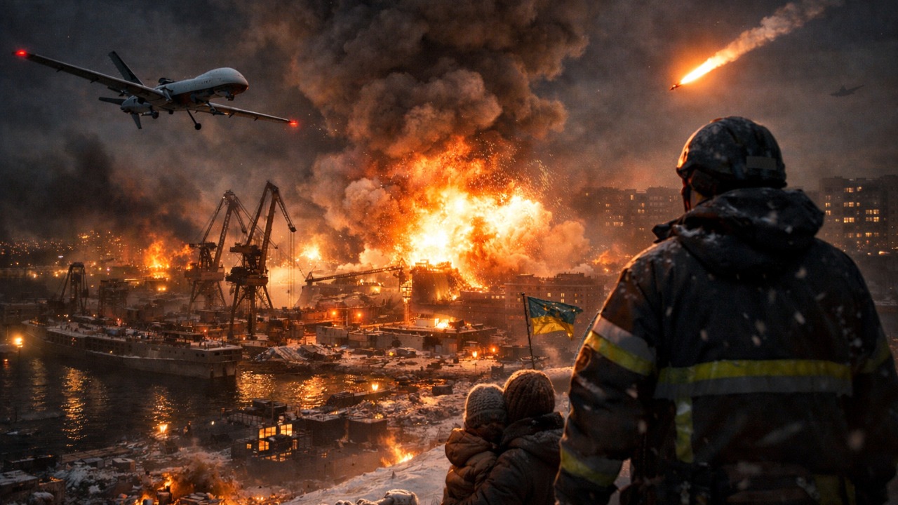 Odesa under attack again: Russia launches second night of brutal drone ...