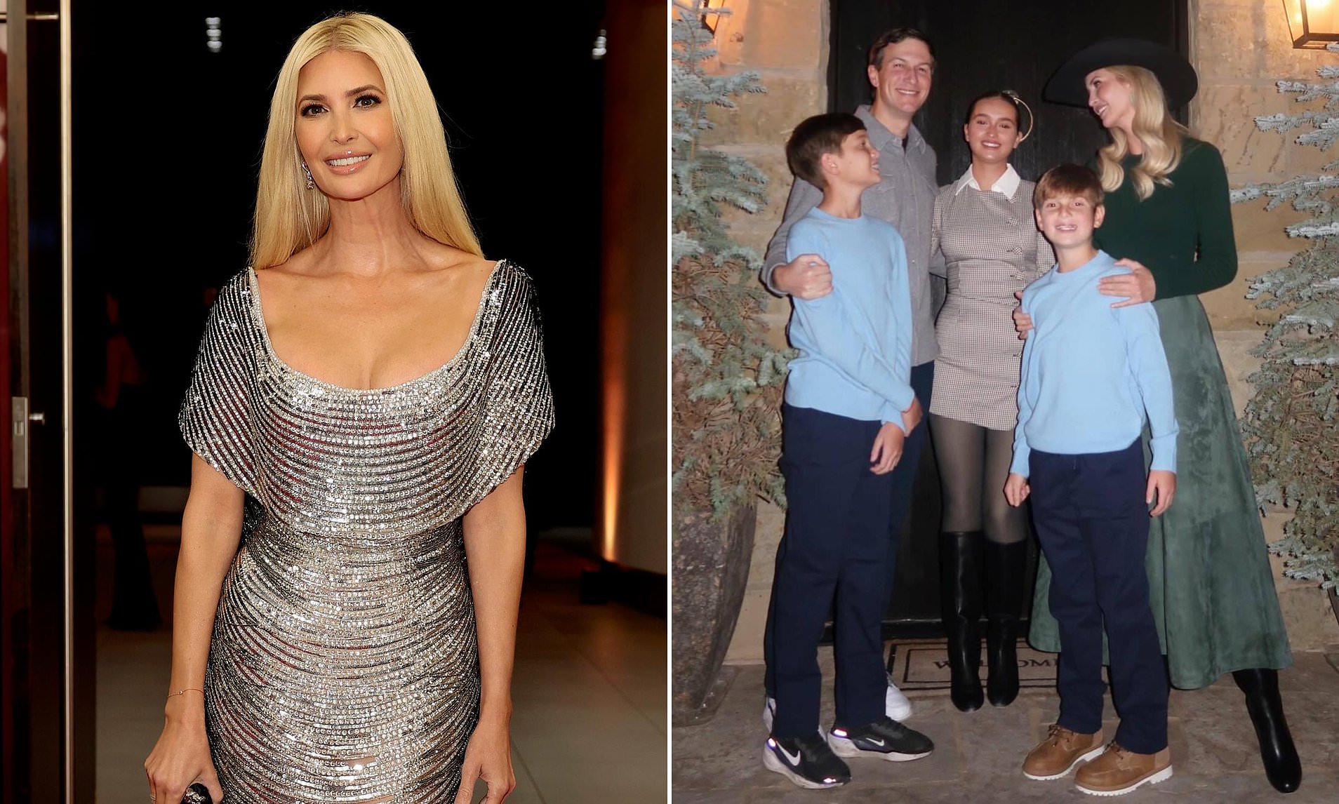 Ivanka Trump hits the slopes in fiery red outfit as she shares glimpse ...