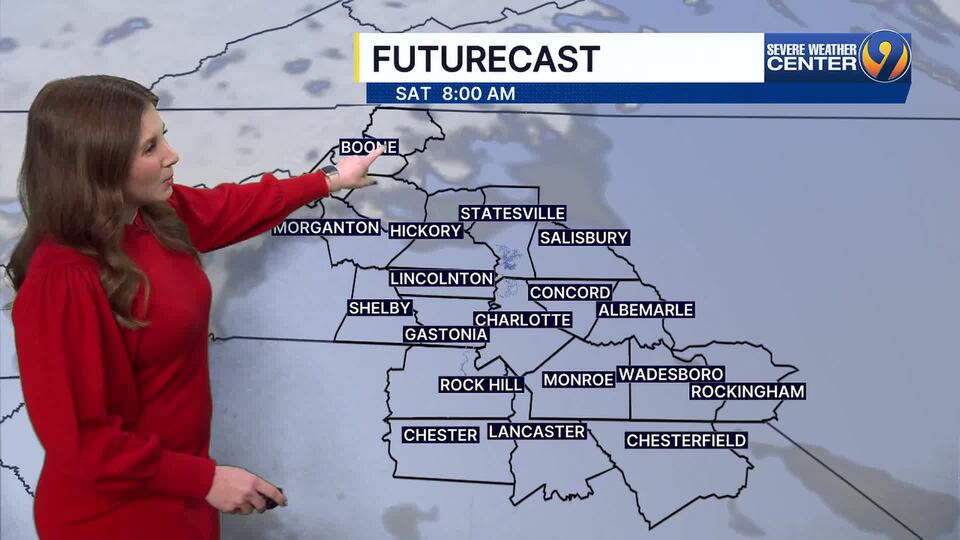 Friday afternoon's forecast with meteorologist Danielle Miller