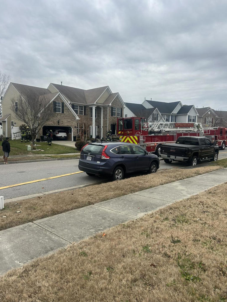 Suffolk Fire and Rescue responds to residential fire