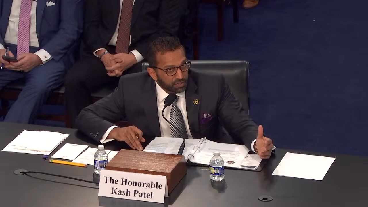 'You just said it was never sent': Kash Patel squirms in his seat as ...