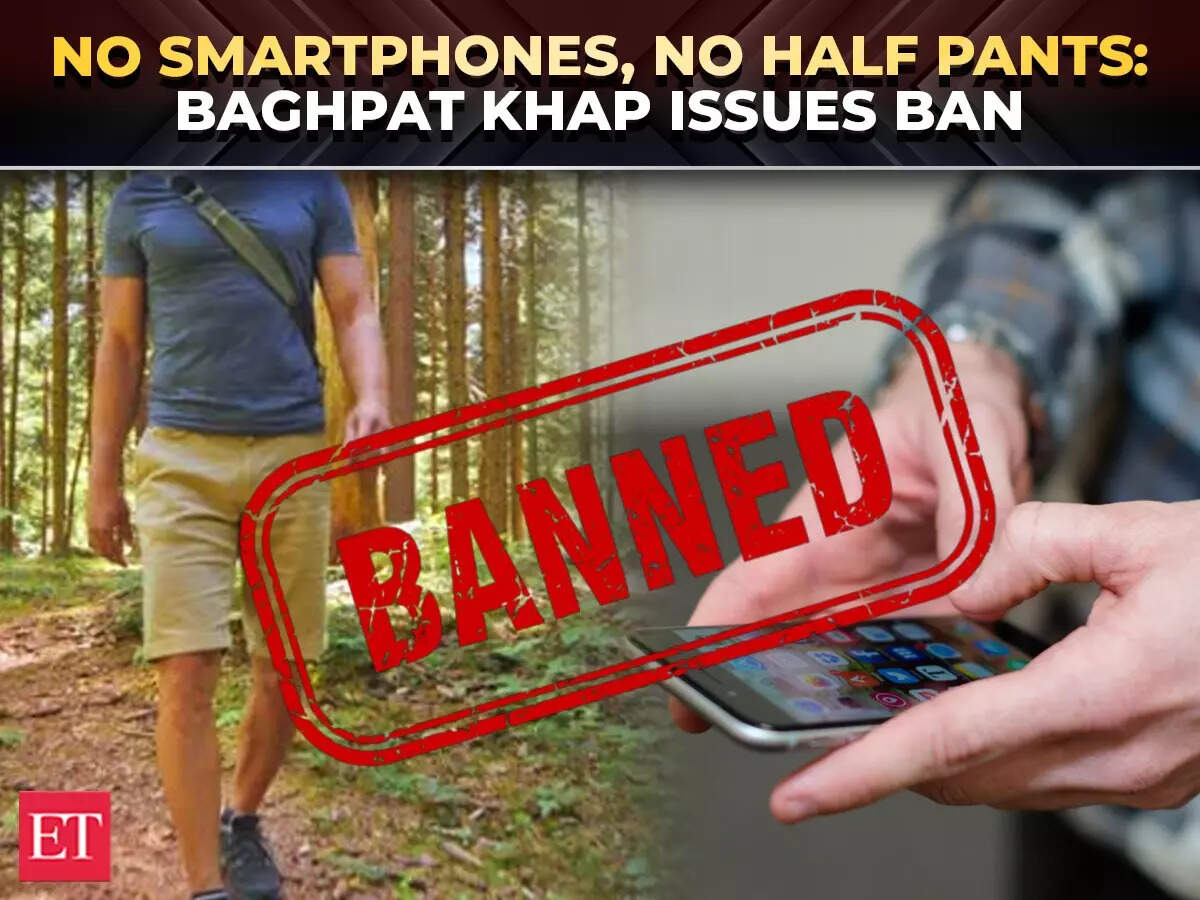 Baghpat khap bans smartphones & shorts for children, cites Rajasthan ...