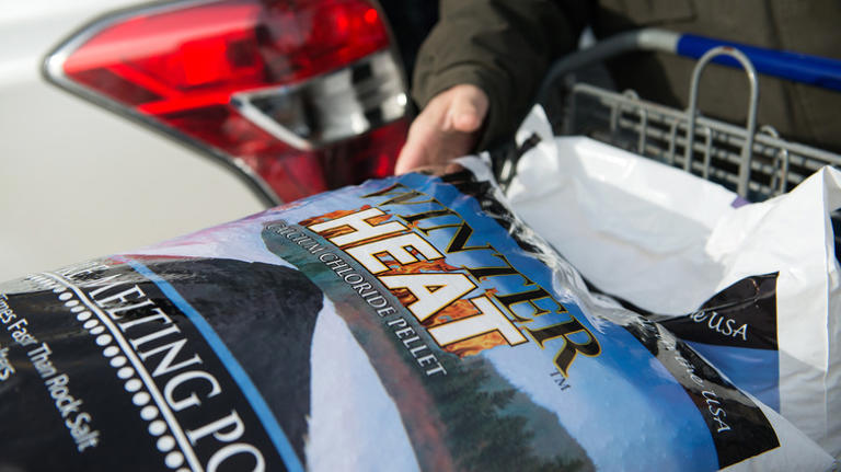 The fastest way to de-ice your driveway during freezing winters