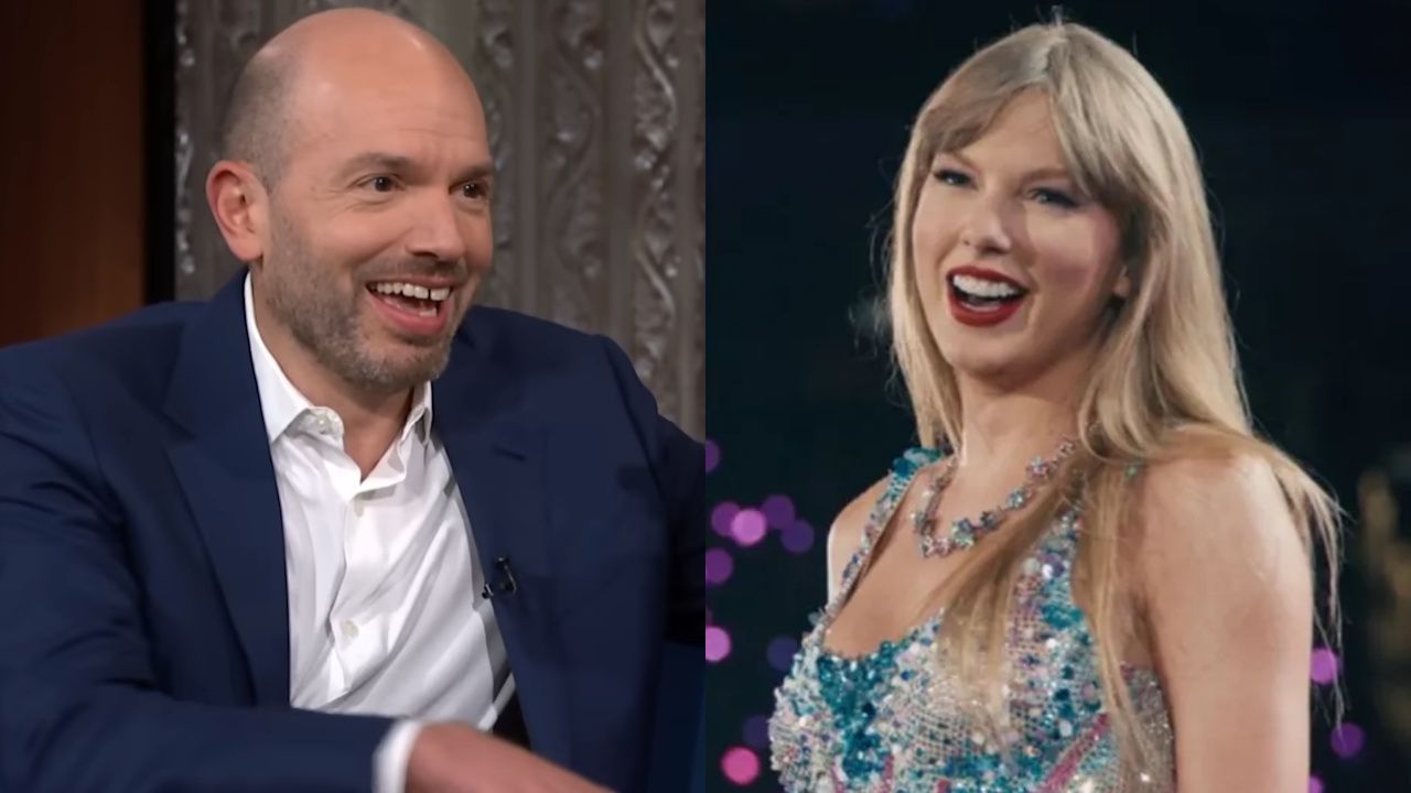 Comedian Paul Scheer recorded 50 dads at Taylor Swift's Eras Tour. He ...