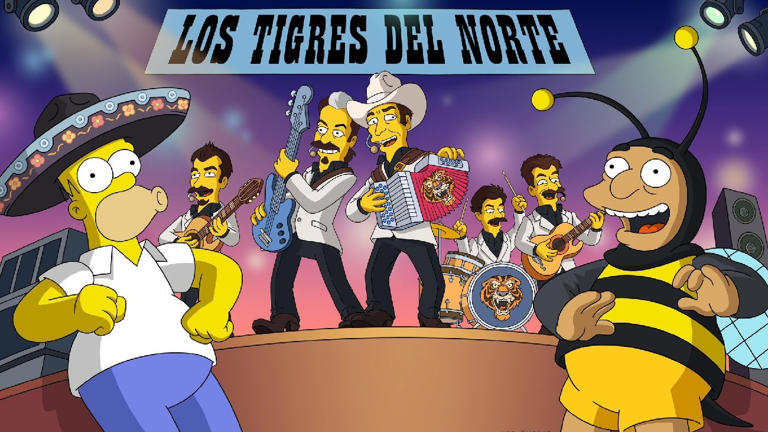 ¡Ay, caramba! Los Tigres del Norte llegan a Los Simpson: ¿cuándo se ...