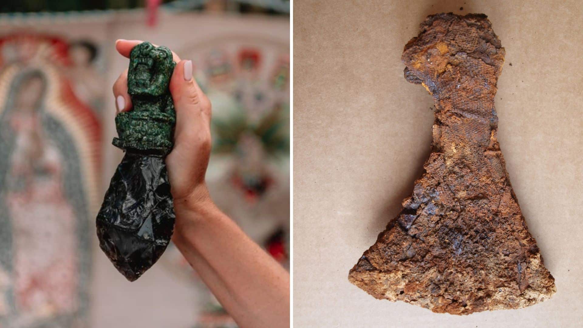 Ancient weapons found far from any battlefield