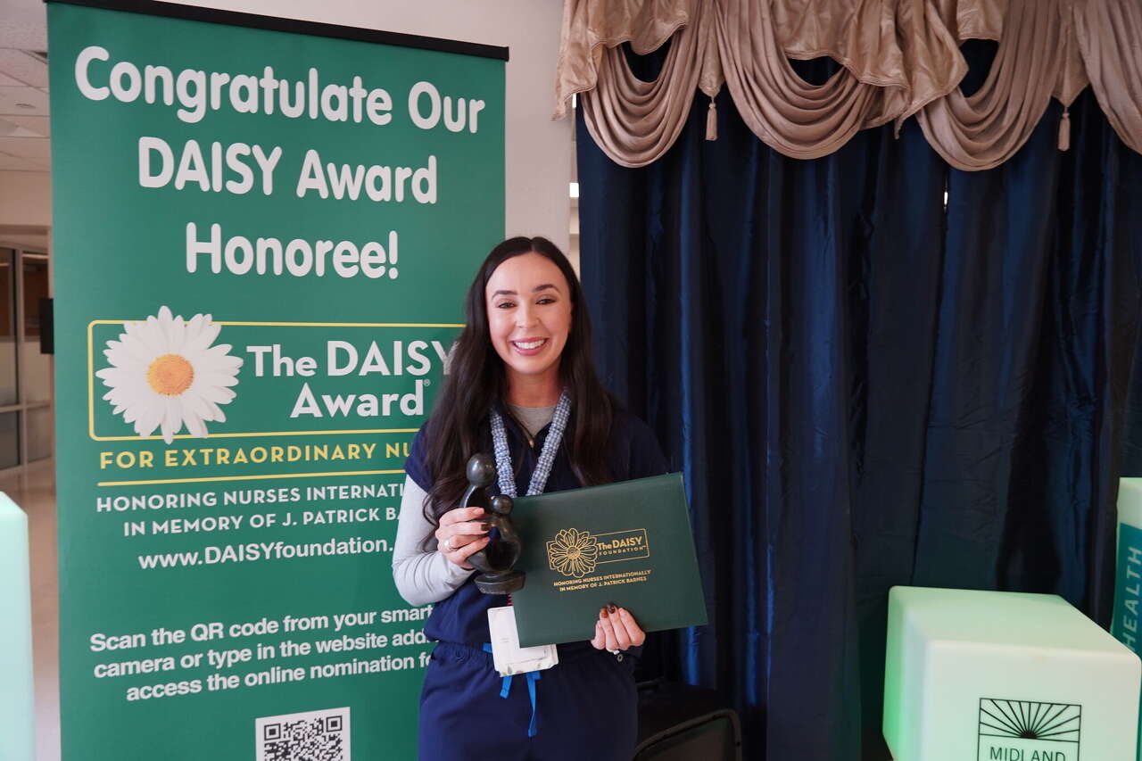 Midland Health names Grace Partlow 2025 DAISY Nurse Leader Award winner