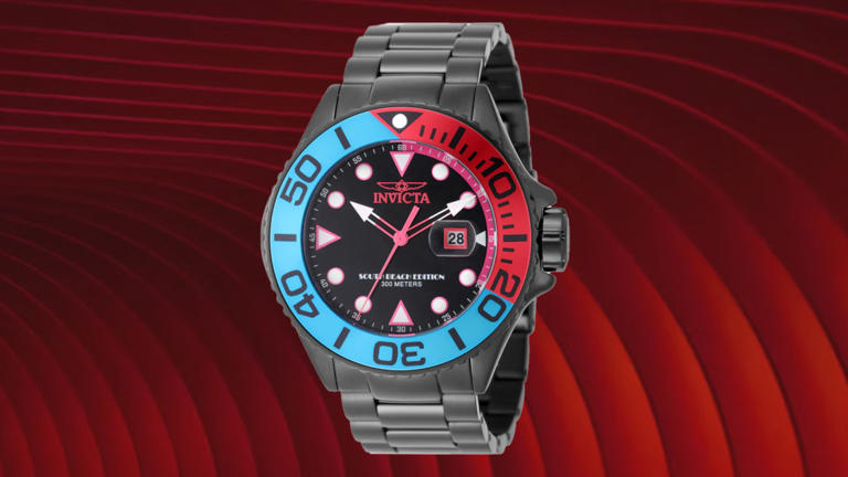 Invicta’s vibrant dive watch is 87% off