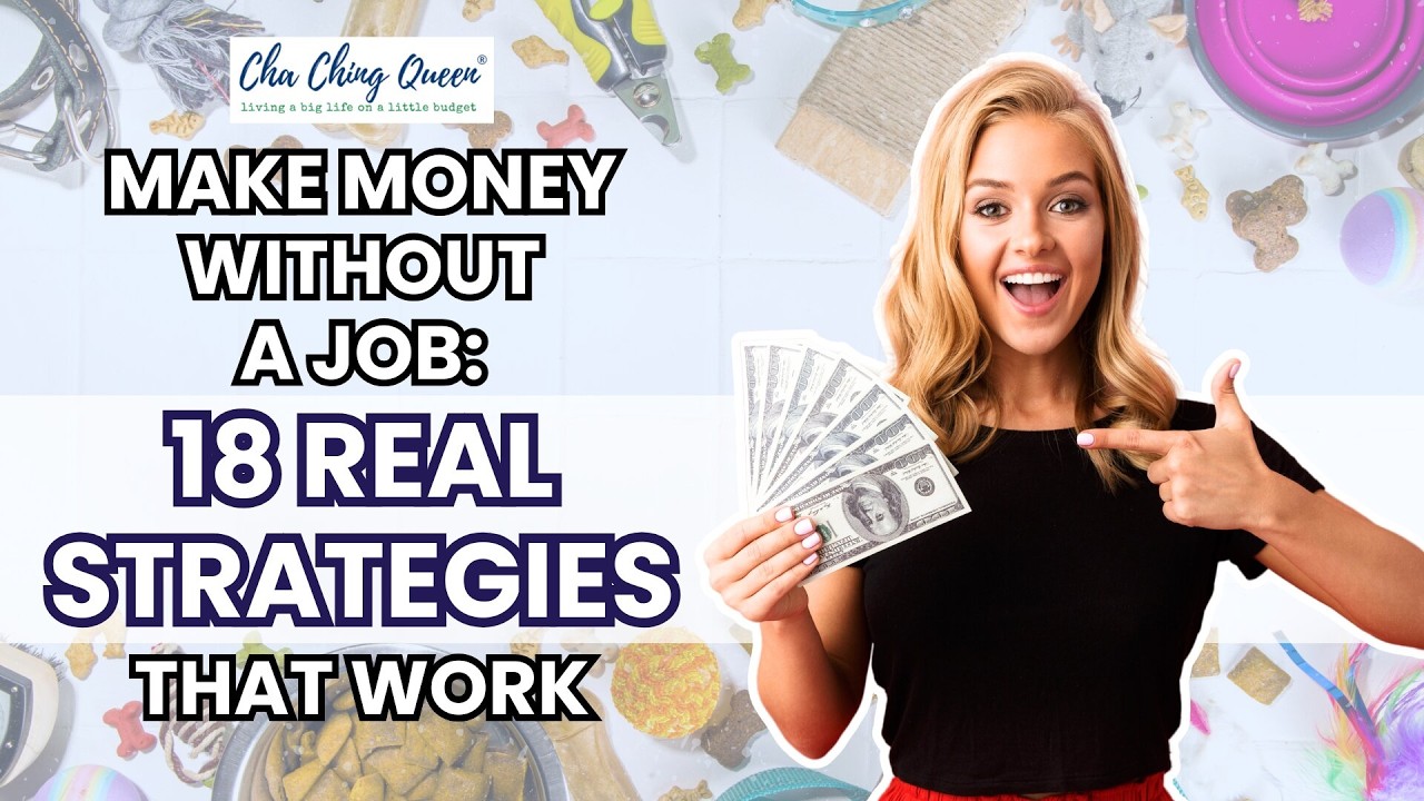 Make money without a job 18 real strategies that work