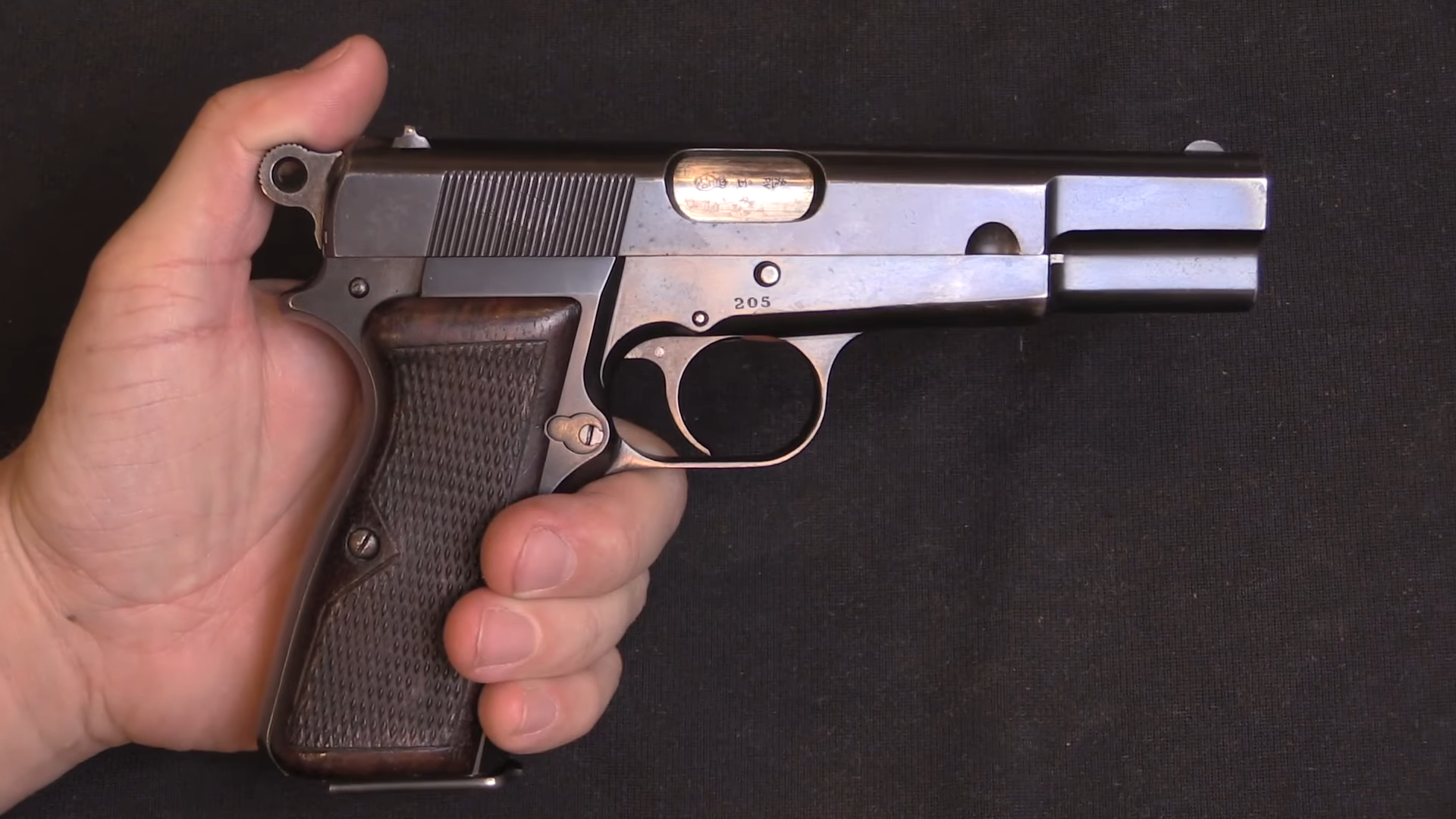 This pistol tested the limits of capacity and control