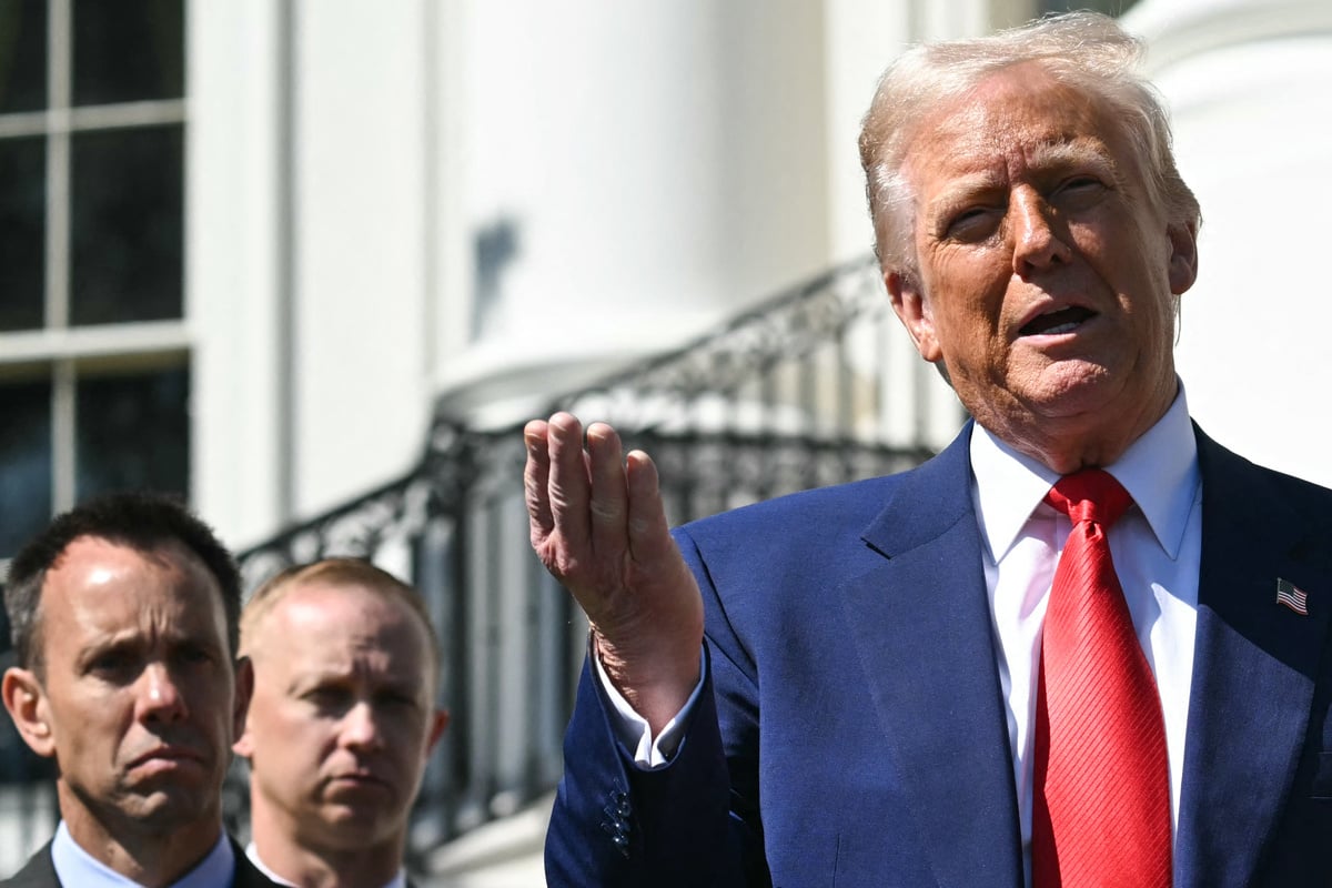 Trump addresses tariff pause: "You have to have flexibility"