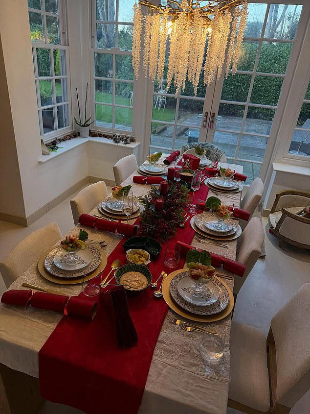 Celebrity Christmas dinners ranked from classy to tacky - including ...