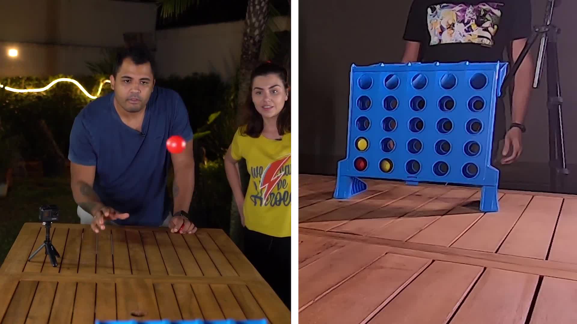 Duelo de casal - Ping pong doidão