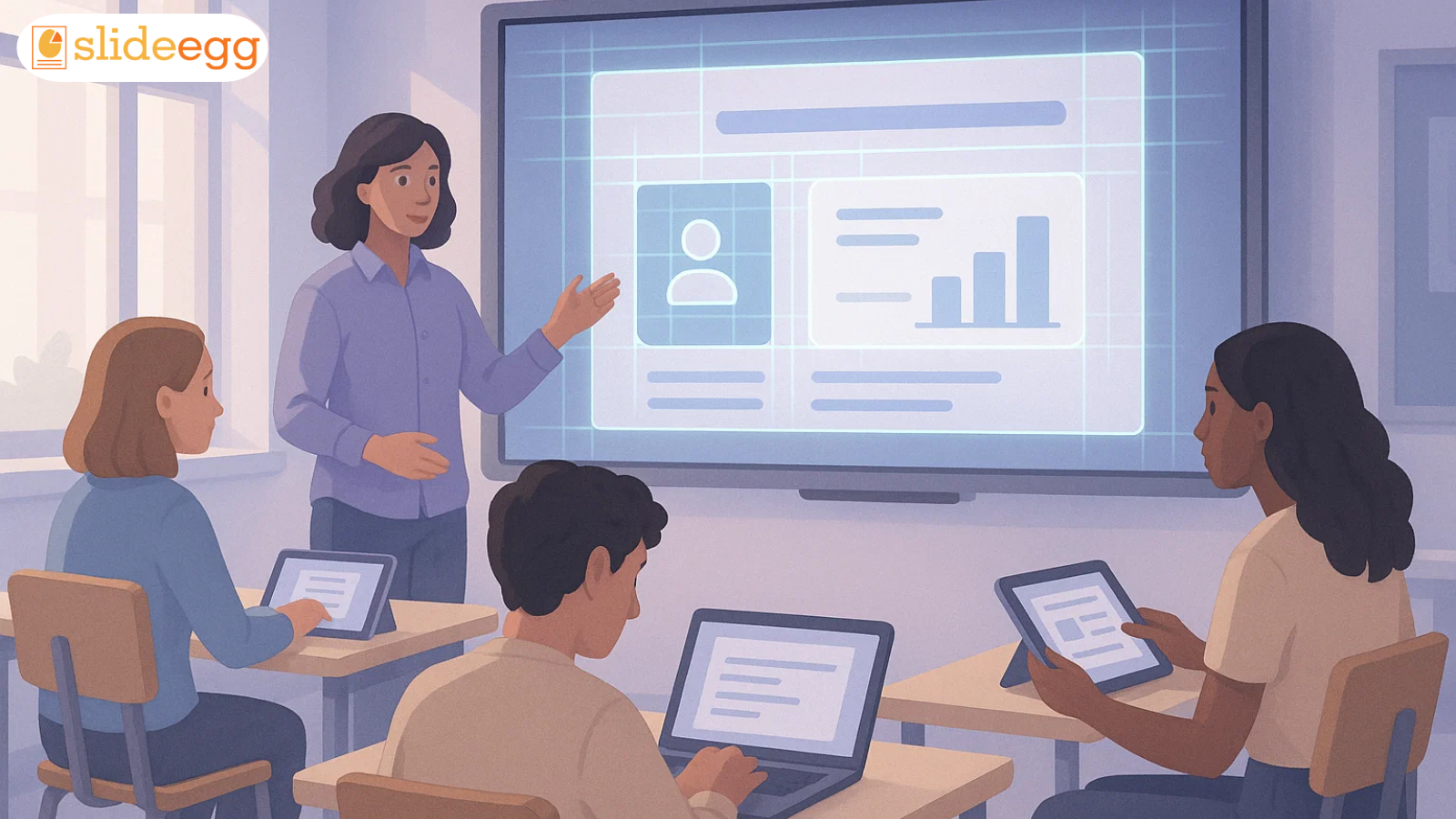 How can AI make Google Slides presentations easy for students and teachers?