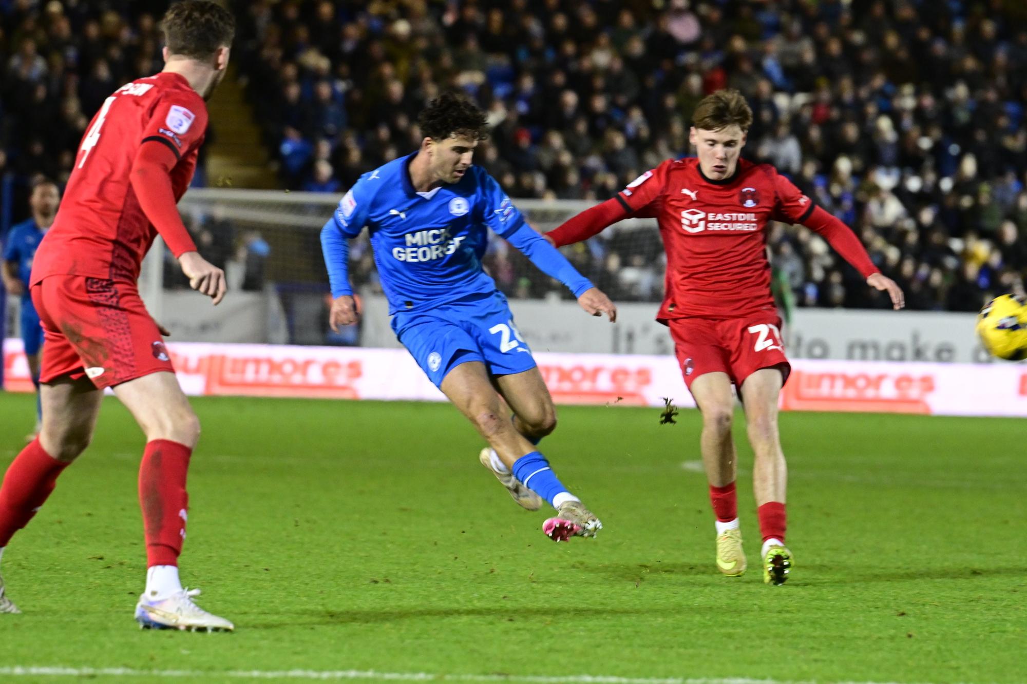 Peterborough United's players were rewarded for staying positive until ...