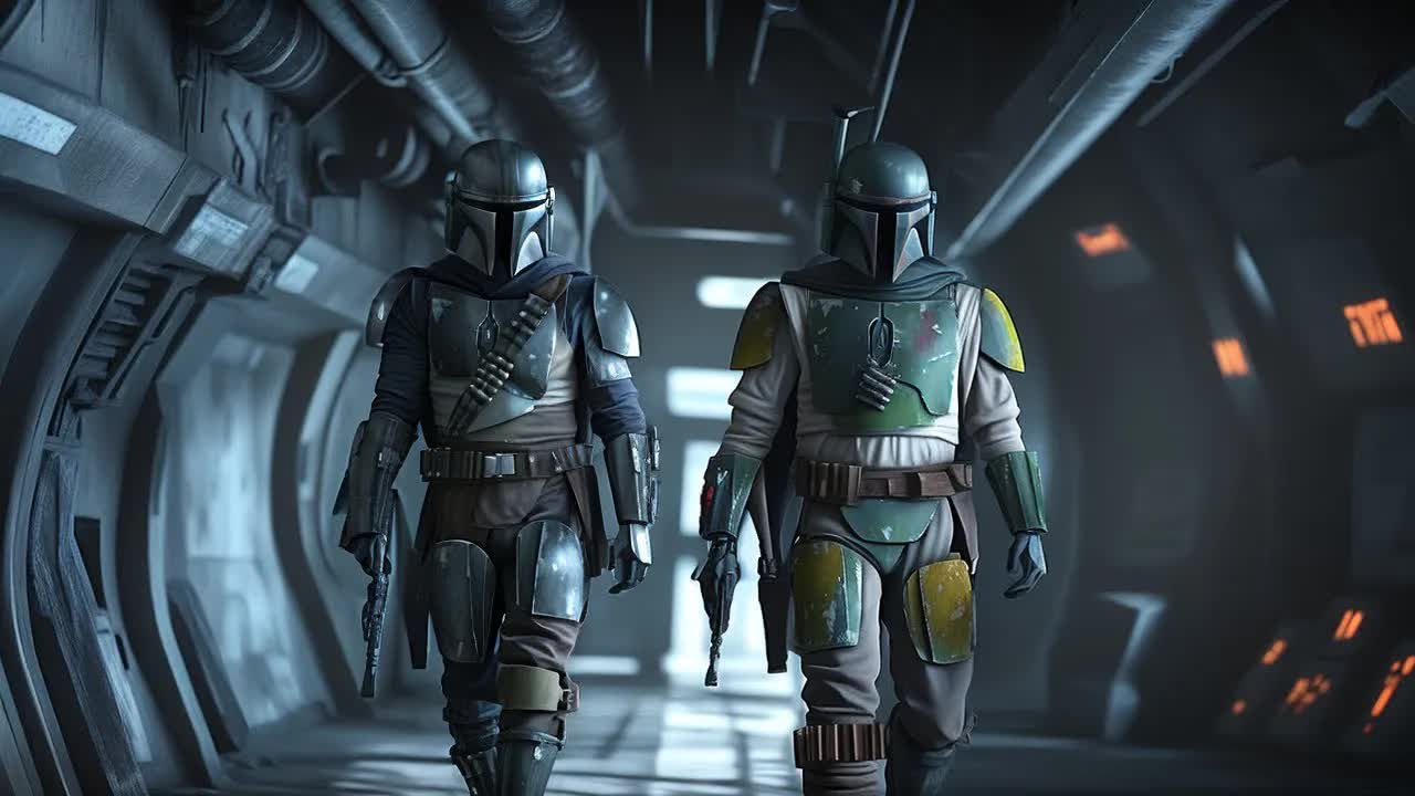 Tales of the Star Wars galaxy: The Mandalorian and Boba Fett learn ...