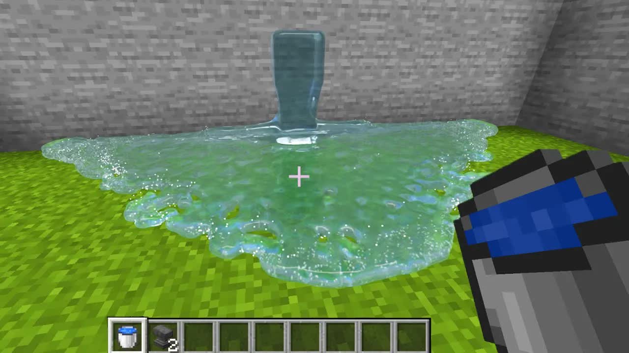 Realistic water in Minecraft!