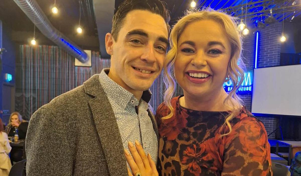 Oh yes they are! Panto couple who got engaged on stage expecting their ...