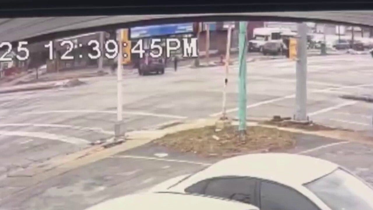 60th and Villard crash surveillance