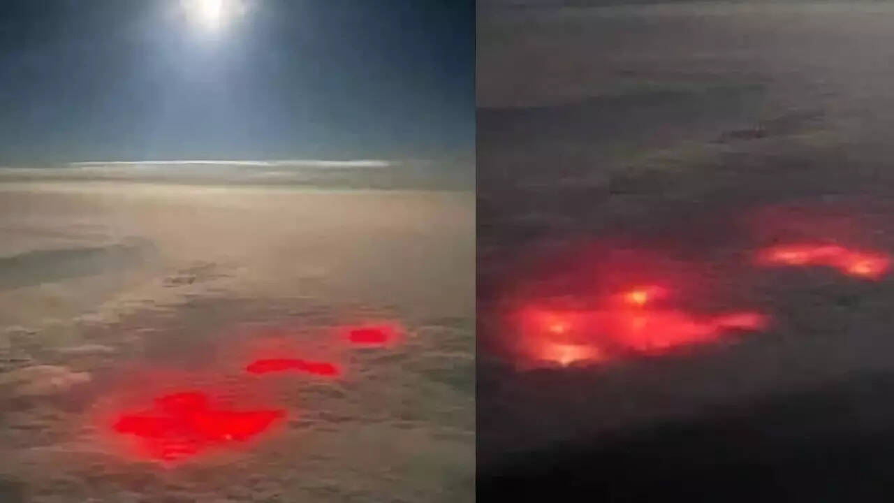 What is behind the mysterious red lights seen over the Pacific?