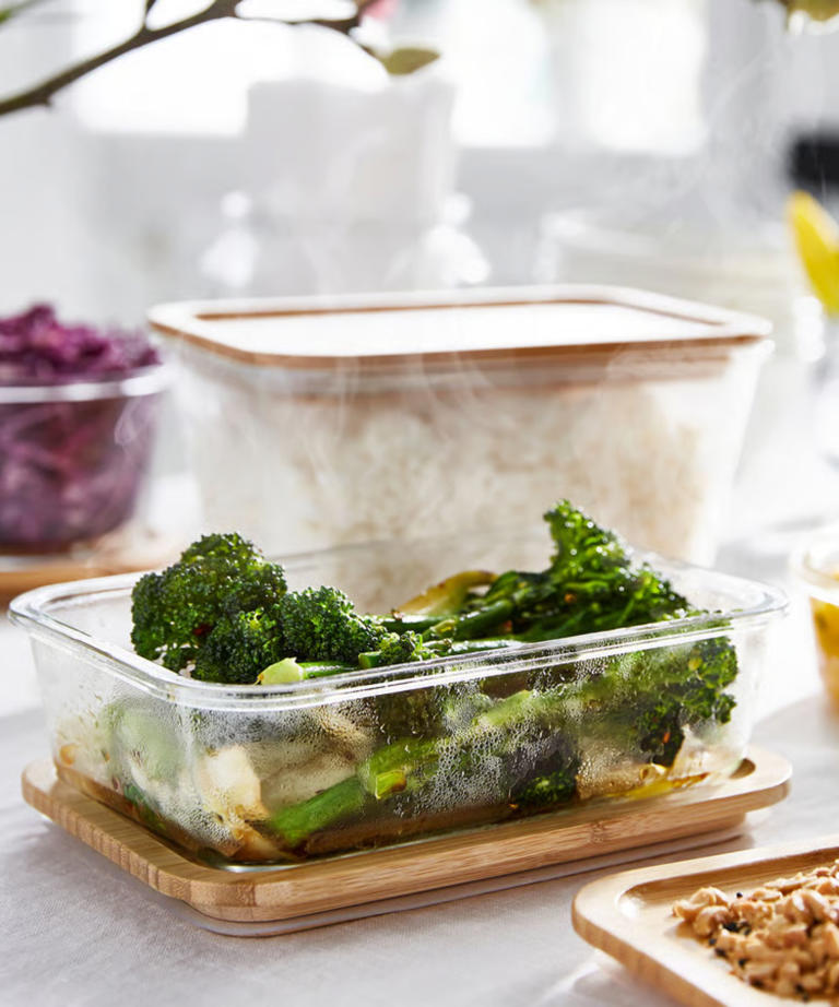 IKEA's glass food storage containers will keep your leftovers fresh in ...
