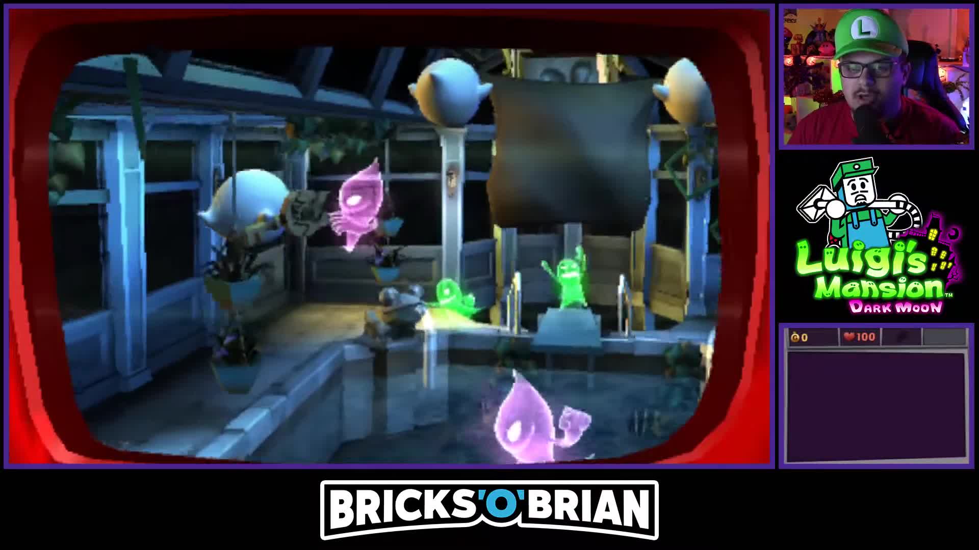 Pool party on the graveyard shift! | Luigi's Mansion Dark Moon playthrough