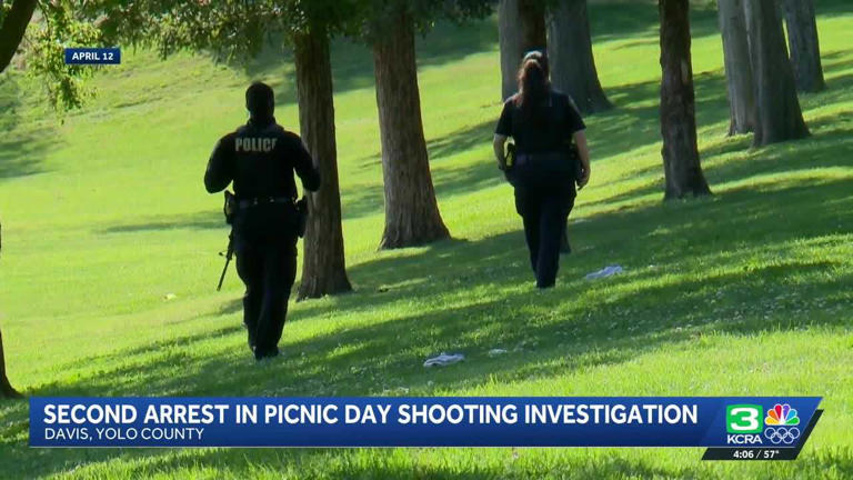 Second man arrested in connection with Davis shooting on Picnic Day