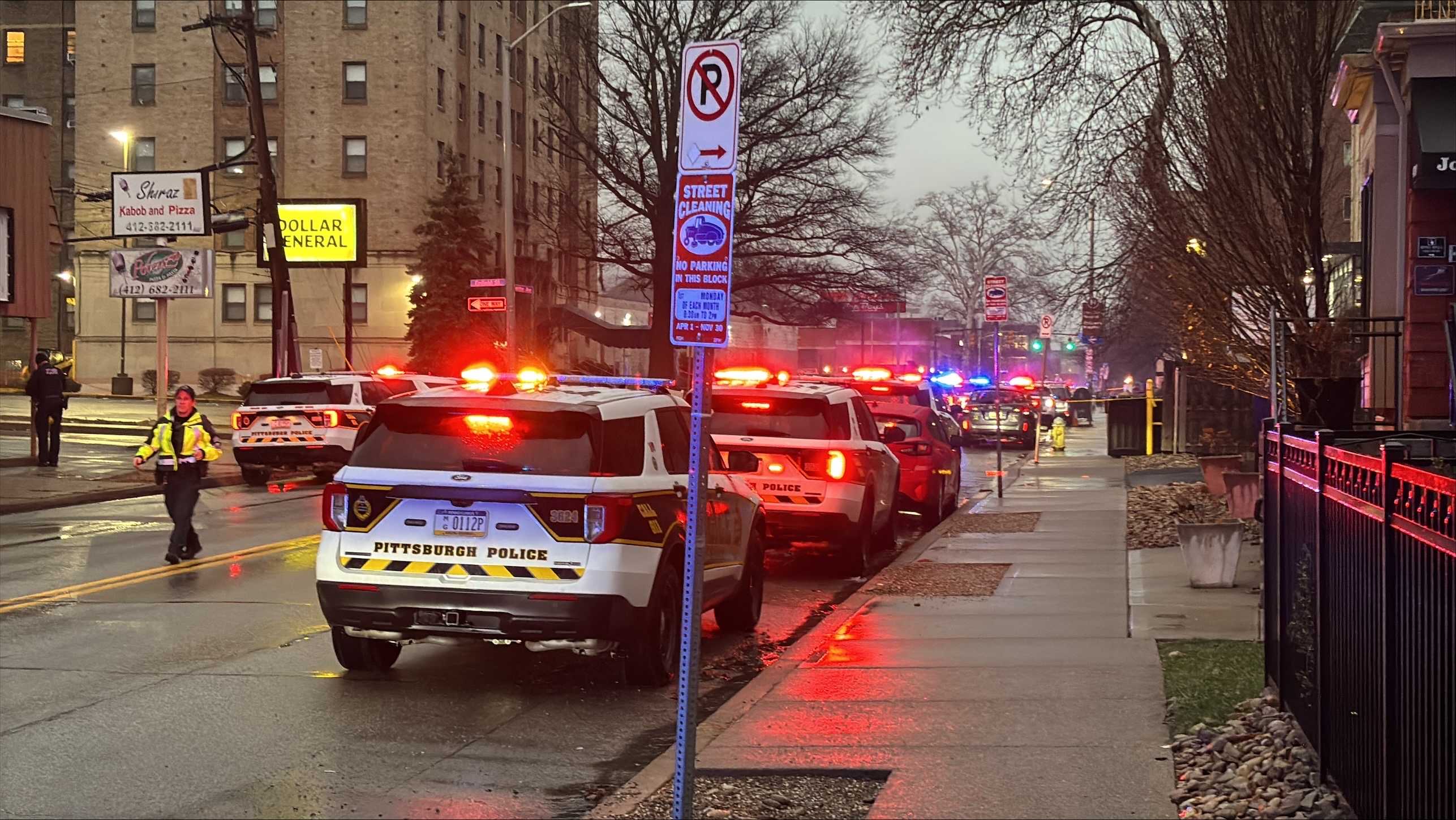 Police investigation underway in Pittsburgh | Busy road blocked to traffic