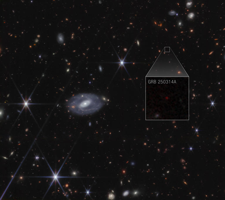 JWST detected a supernova from the dawn of the universe