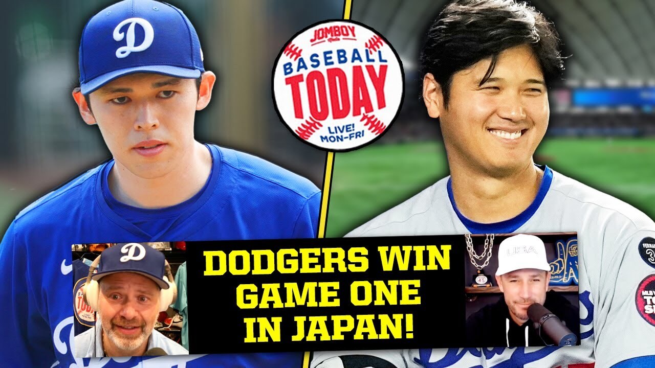 Ohtani and the Dodgers take game one! Roki Sasaki set to make MLB debut ...