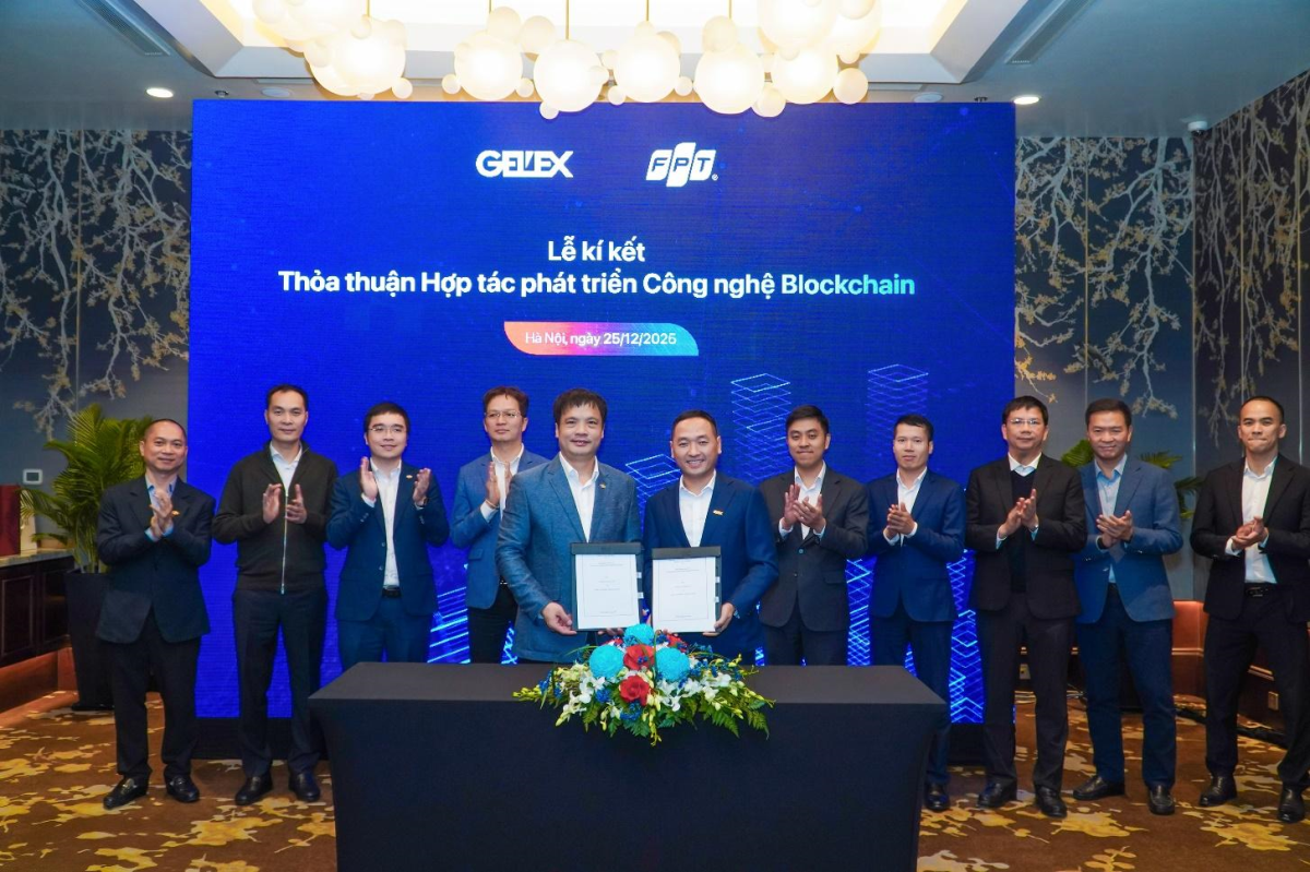 FPT hợp tác Gelex phát triển công nghệ blockchain