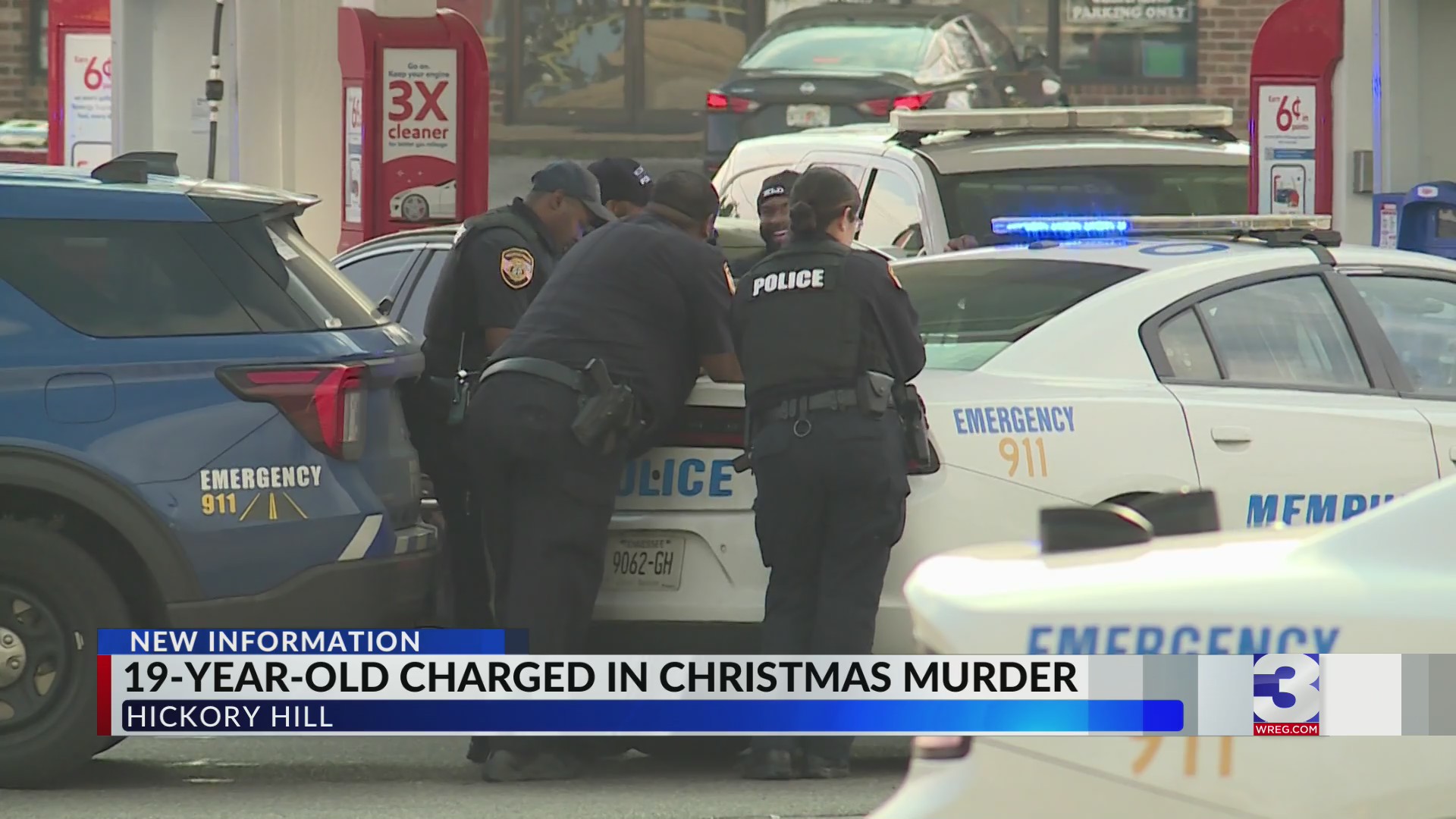 Man faces murder charge in Hickory Hill gas station shooting