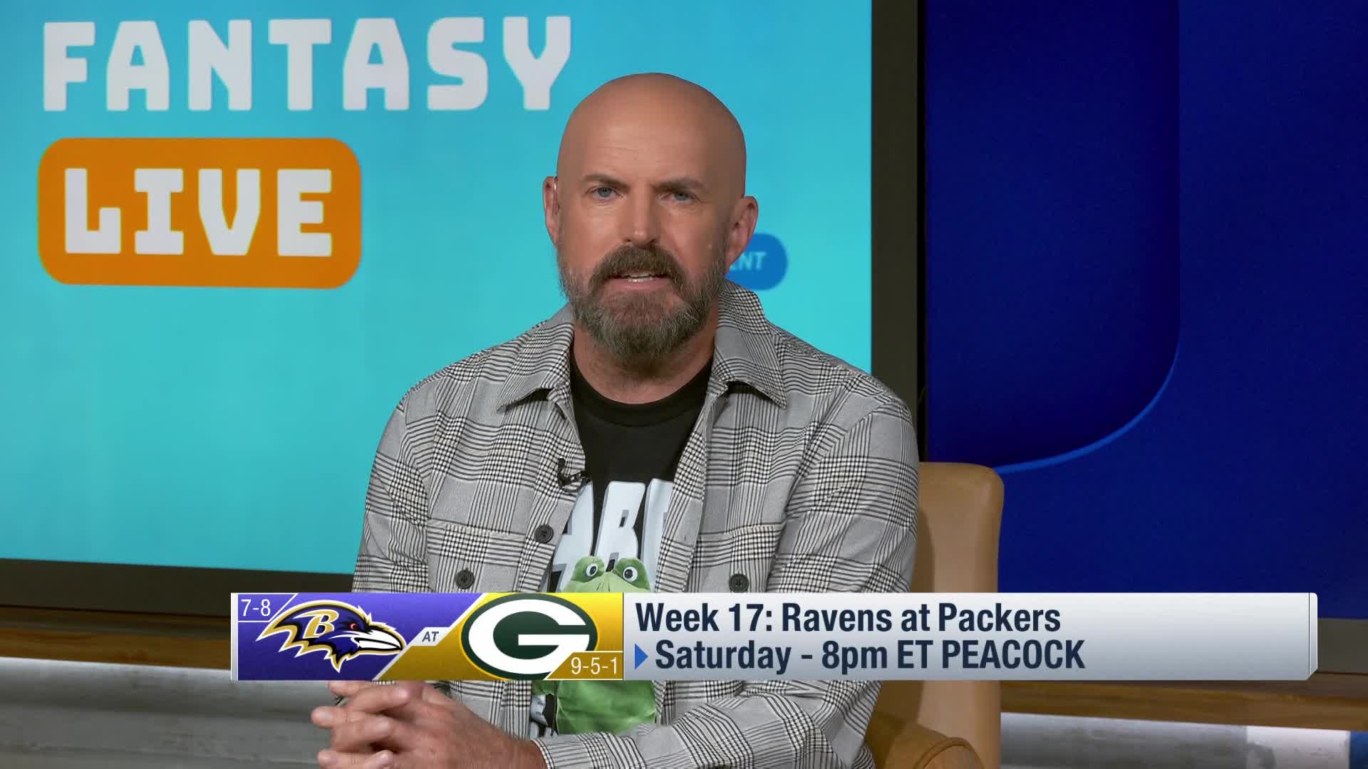 Ravens vs. Packers fantasy preview 'NFL Fantasy Live'