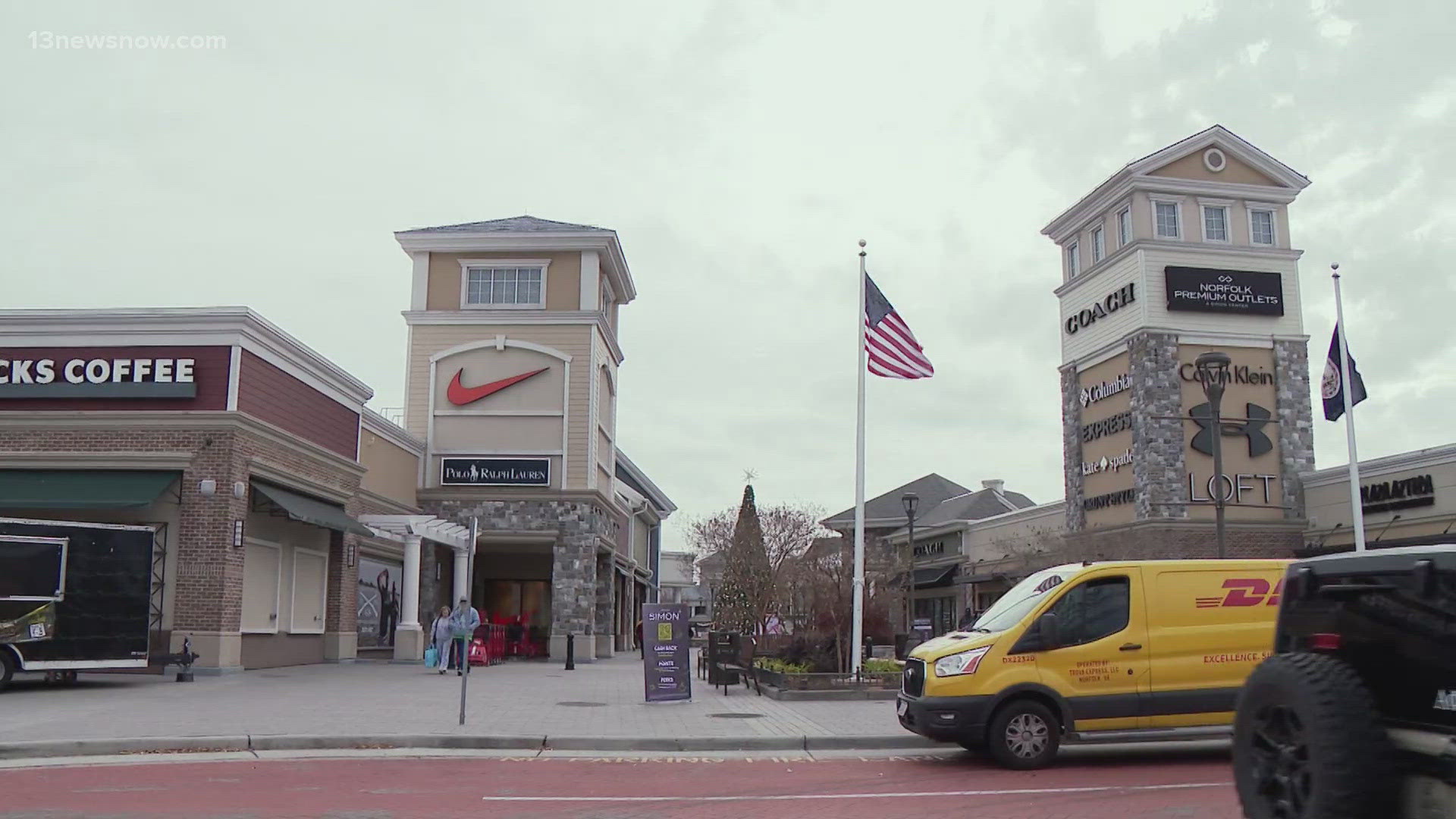 Post-Christmas shoppers head to the outlets