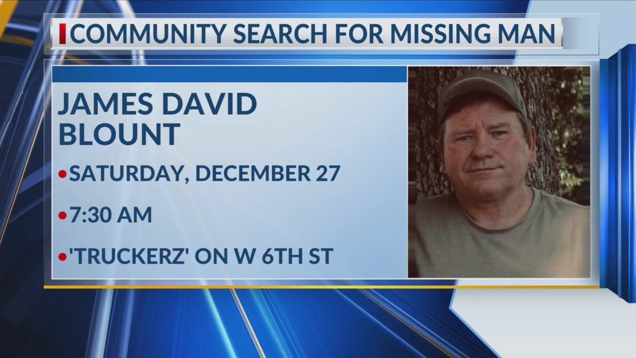 Community search scheduled in Rusk for missing James David Blount