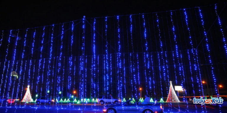 Christmas nights of lights drive thru light show at the fairgrounds | 2025