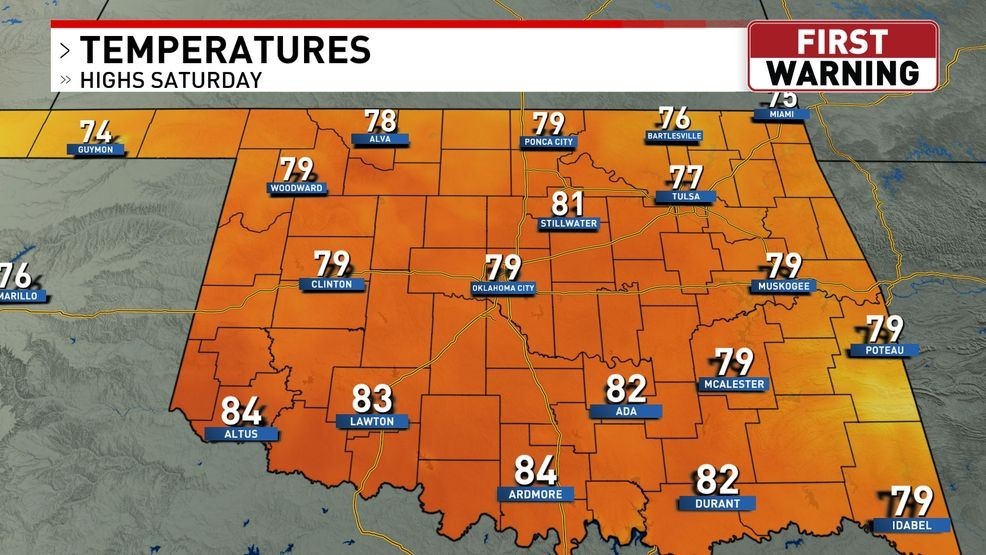 Record high temperatures on Christmas followed by a sharp cool down!
