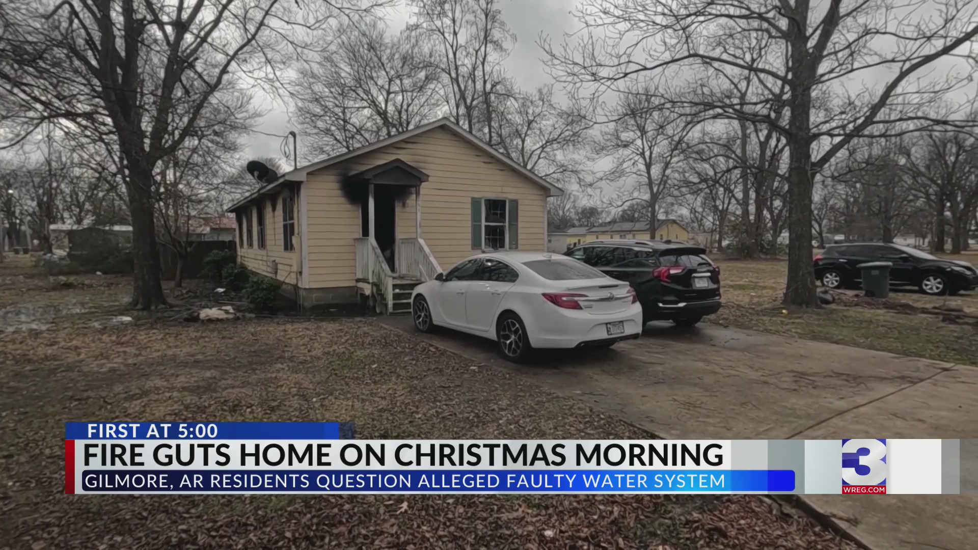 Fire guts Arkansas home, some question faulty hydrants