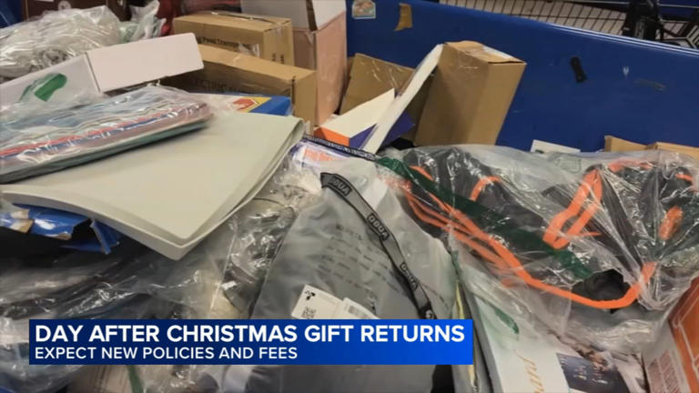 More companies charging restocking fees as many make holiday gift ...