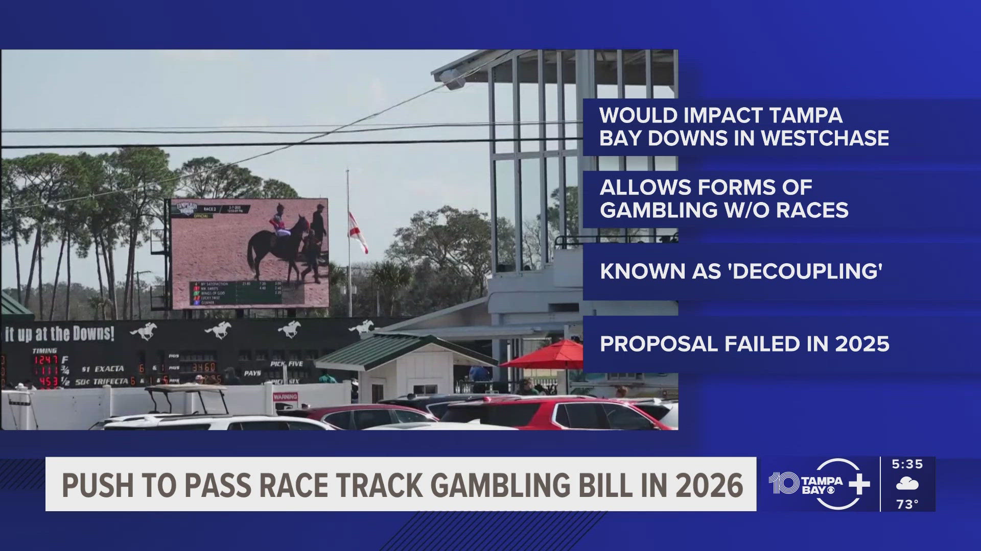 Florida lawmakers to consider bill for horse tracks to end races and ...