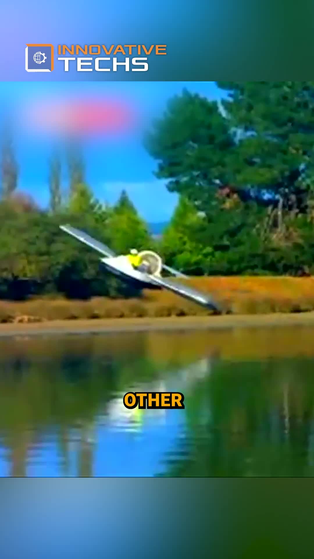 This DIY Subaru-powered hovercraft flies over water at 90 km/h!
