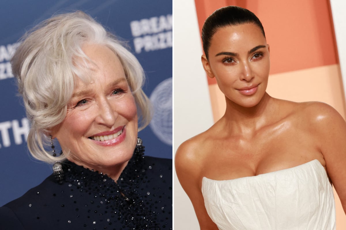 Glenn Close spills her thoughts on co-star Kim Kardashian's acting skills