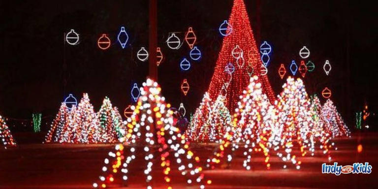 Christmas nights of lights drive thru light show at the fairgrounds | 2025