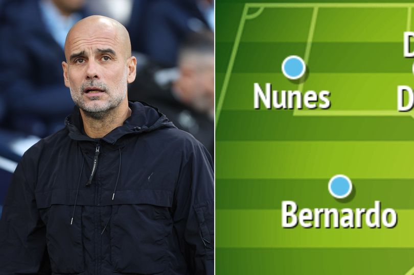 Man City predicted line-up vs Nottingham Forest as Pep Guardiola risk taken