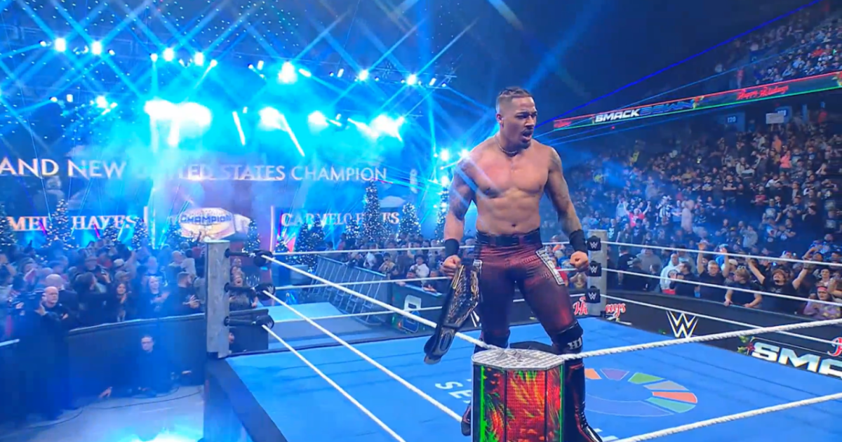 Carmelo Hayes captures United States Championship on WWE SmackDown