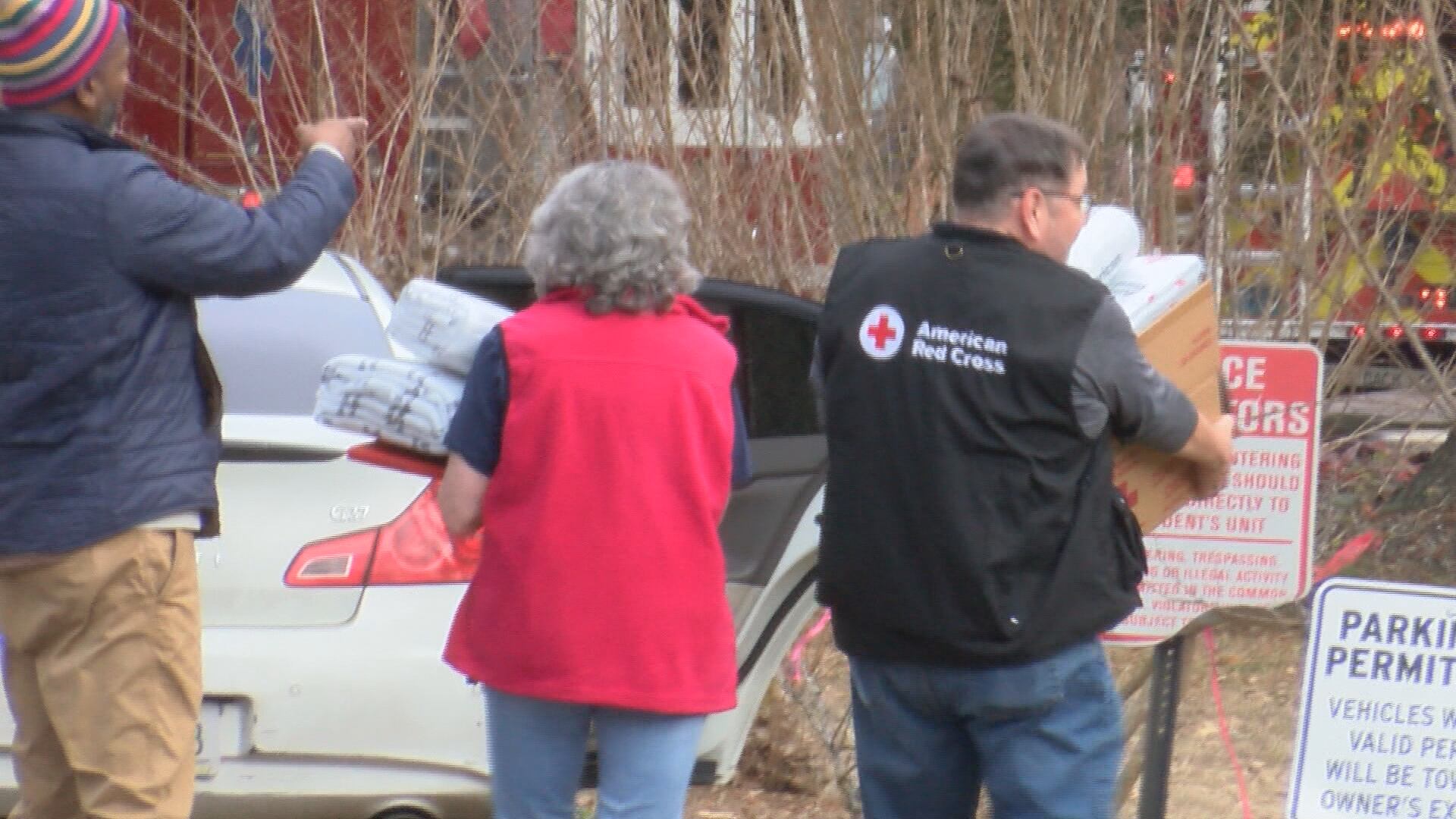 American Red Cross assists Woodley Terrace fire victims